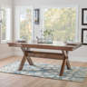 Alcott Hill® Warsaw Trestle Extendable Dining Table & Reviews | Wayfair